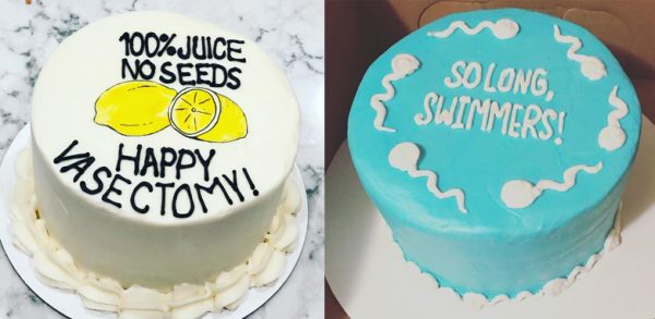 Wives are Throwing Vasectomy Parties with Hilarious Cakes